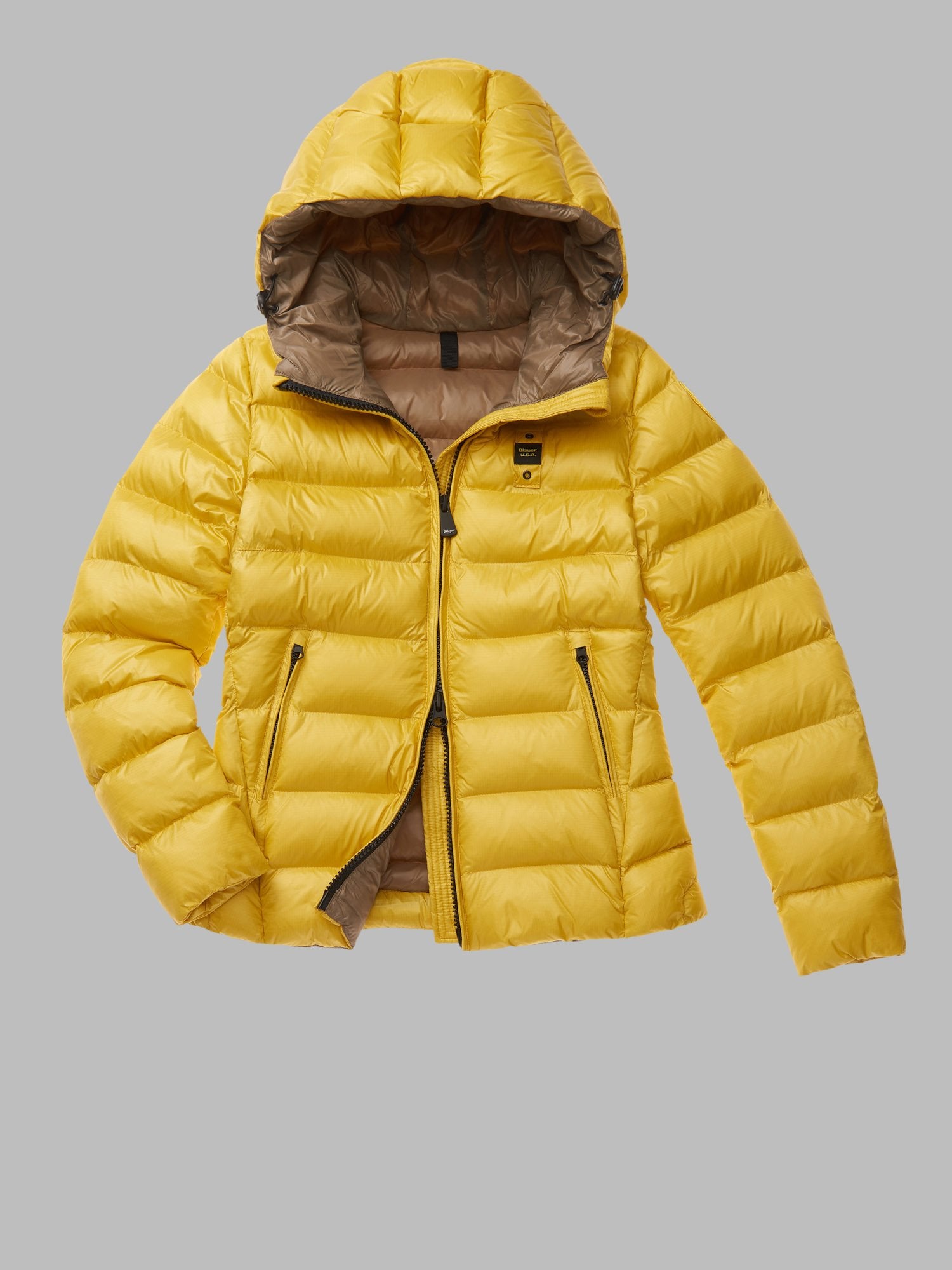 Blauer / Yellow down jacket