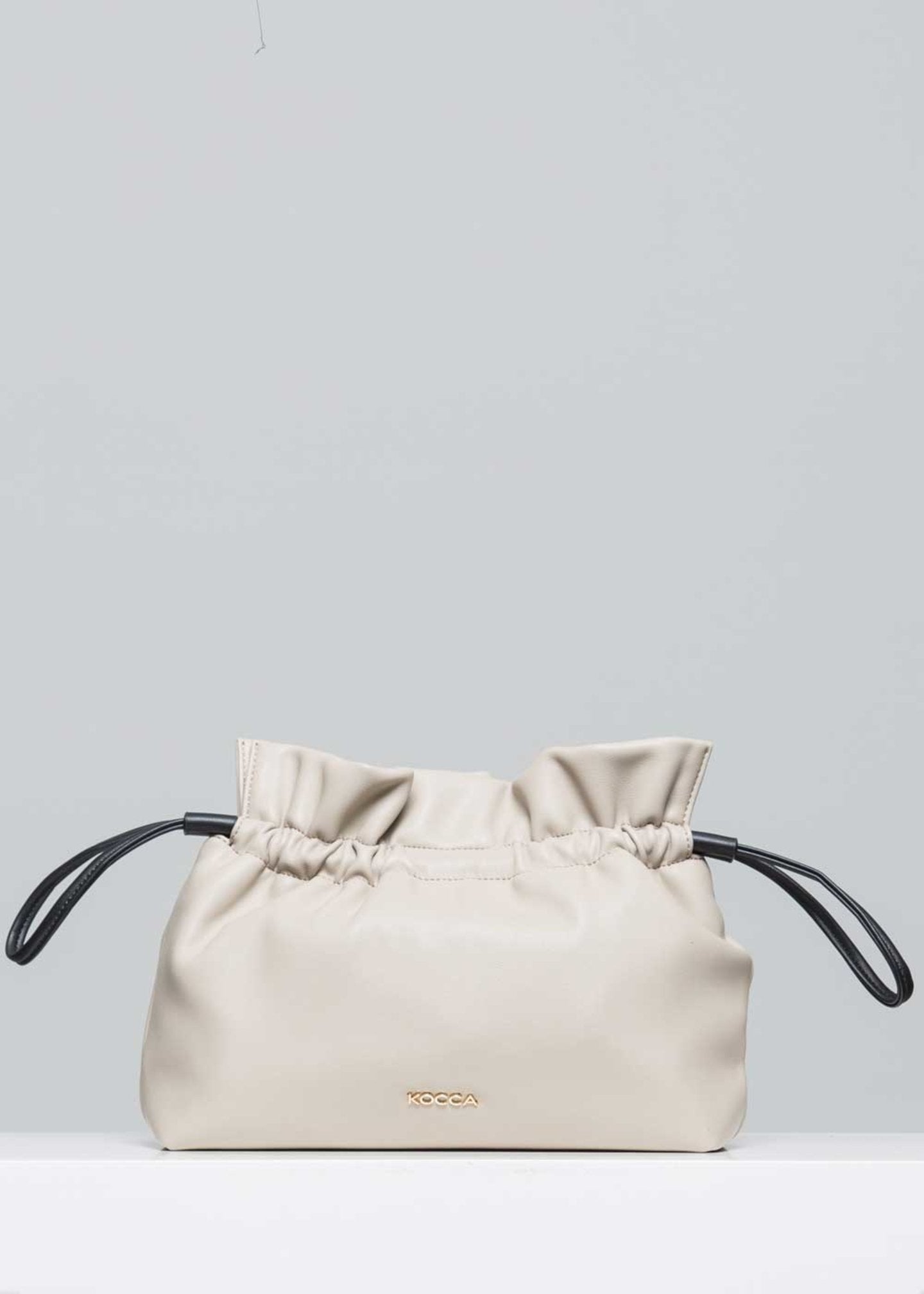 Kocca Bag with Drawstring / Beige