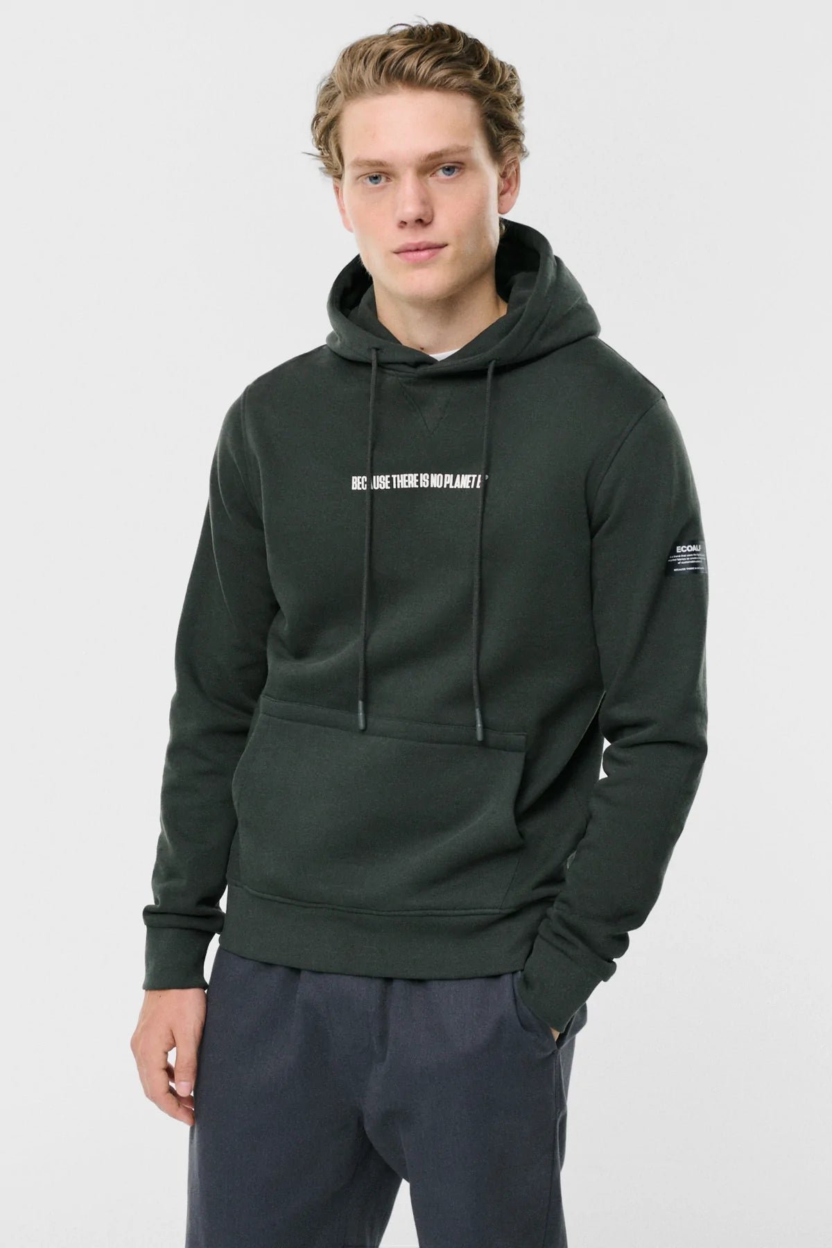 Ecoalf Logo Sweatshirt / Green